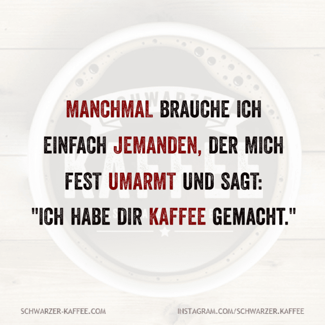Schwarzer Kaffee